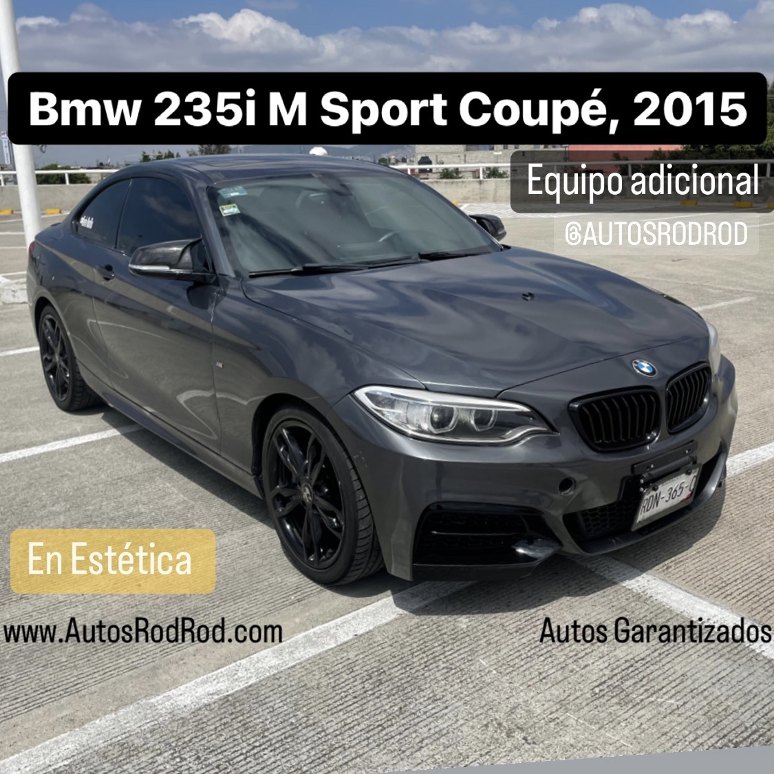 Bmw 235i M Sport Coupé, 2015 En Estética. AutosRodRod – AutosRodRod ...